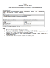 Hazardous Waste Regulation Forms - Your Ultimate Guide